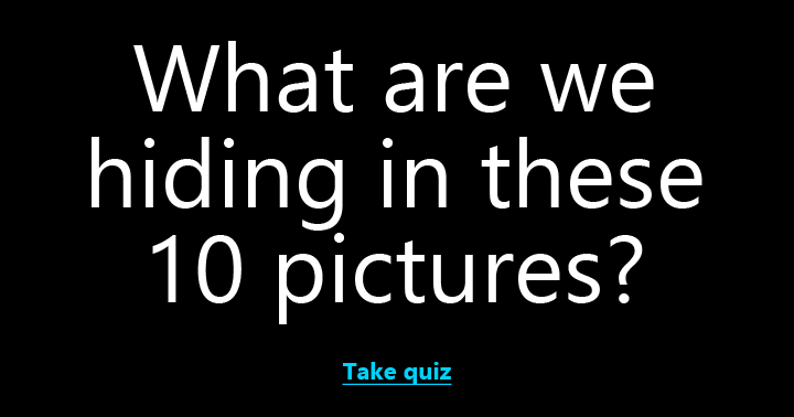 Picture quiz : What are we hiding?