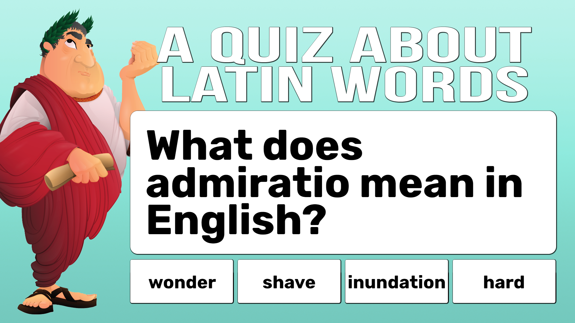 Quiz Latin Words