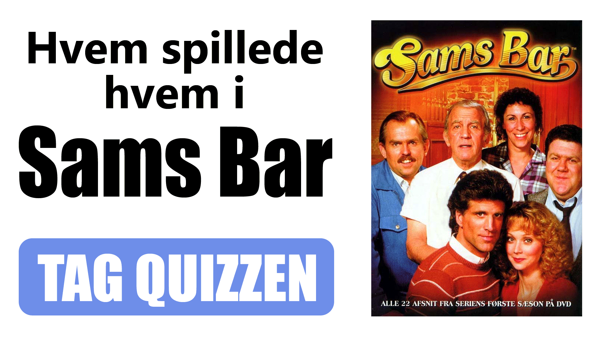 Quiz : Hvem spillede hvem i Sams bar?