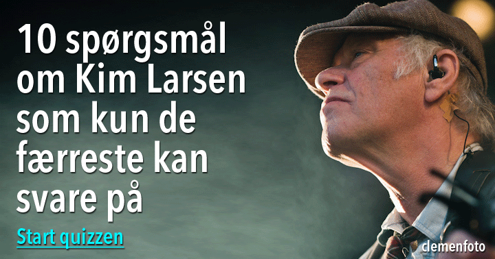 Kim Larsen Fact-Quiz
